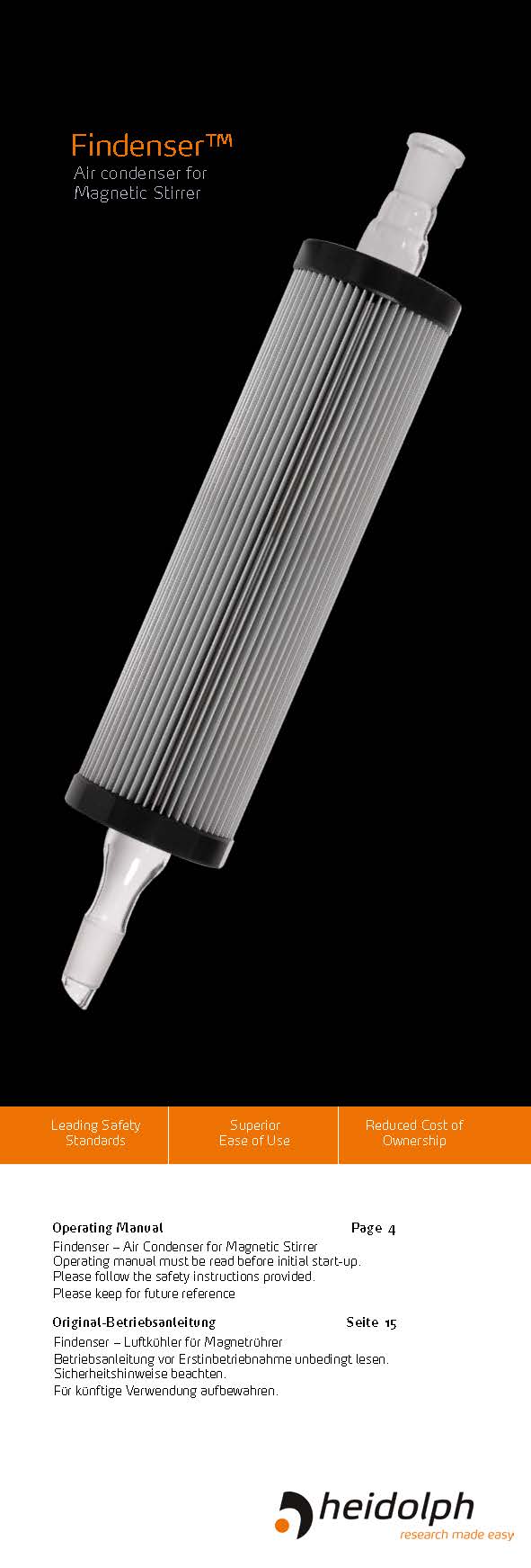 Heidolph Instruments : Operation Manuals